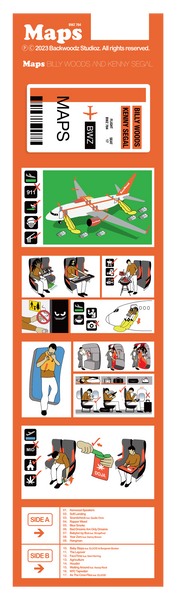 billy woods x Kenny Segal - MAPS [CASSETTE] – backwoodzstudioz